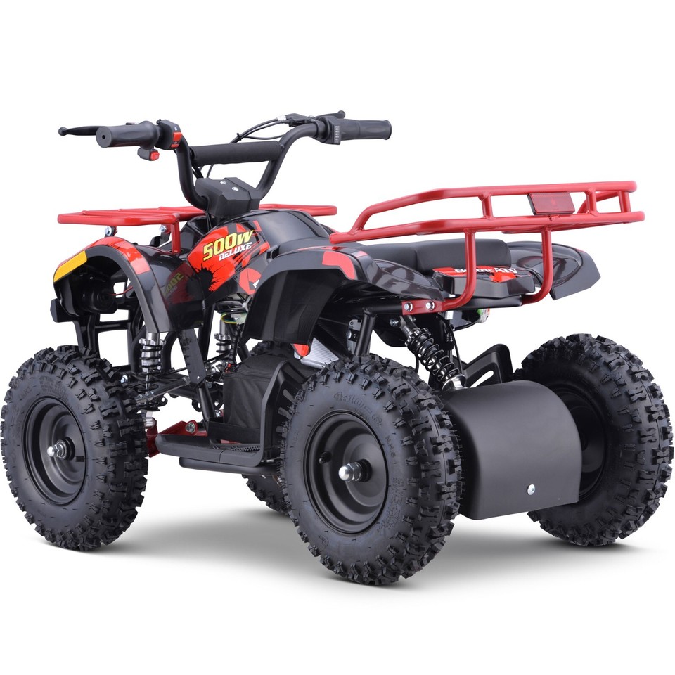 New Kids Red Electric Off Road Mini Four Wheeler ATV 36v 500w Ride On ...