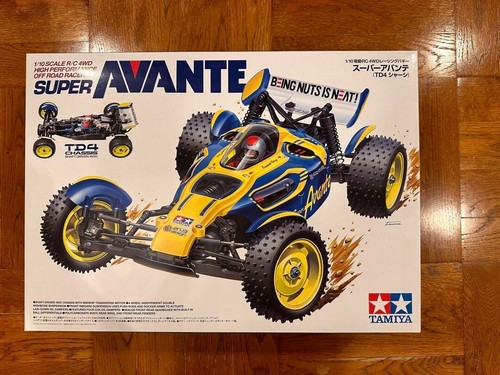 1/10 SCALE R/C 4WD OFF ROAD RACER SUPER AVANTE TD4 CHASSIS Model Kit ...