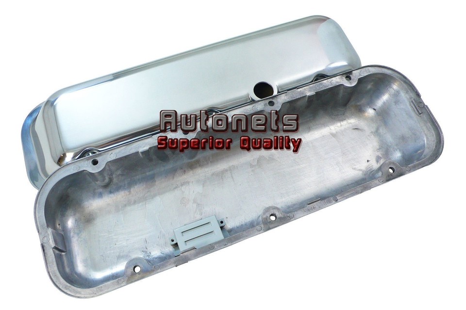 Chevy Big Block BBC Valve Cover Plain Smooth Short 396-427-454 ...