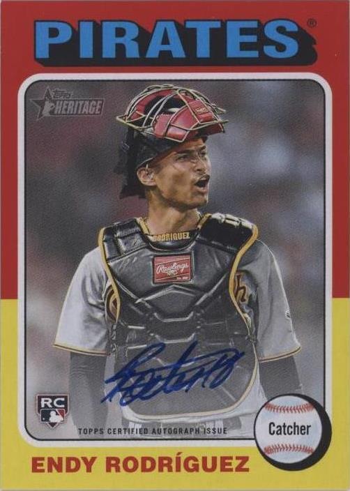 2024 Topps Heritage - Real One Autographs Endy Rodriguez #ROA-ER (AU ...