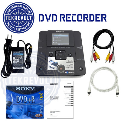Sony VRD-MC6 DVD Recorder Multi-Function Tape Transfer - Region Free | eBay