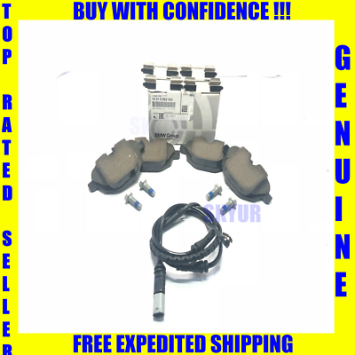 BMW Rear Brake Pad Set + Brake Senesor Kit Z4 Genuine NEW | eBay