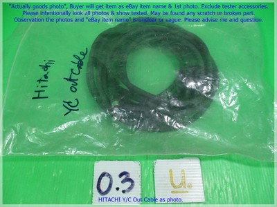 HITACHI Y/C Out Cable as photo, sn:2059. | eBay