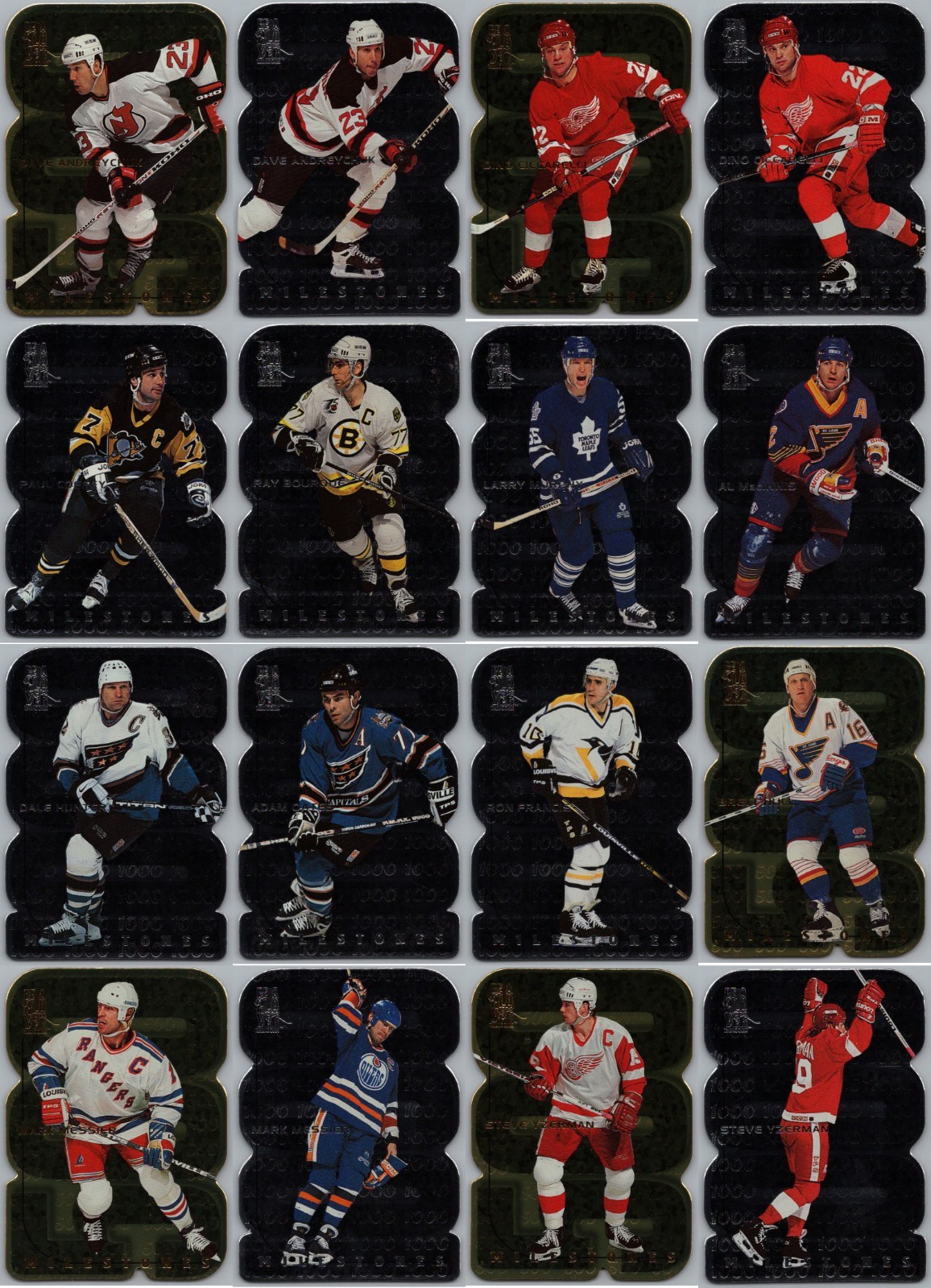 1998-99 BE A PLAYER ALL-STAR MILESTONES INSERT CARDS - PICK SINGLES ...