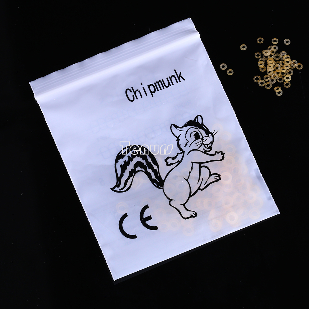 1000pc Dental Ortho Elastics Latex Braces Orthodontic Rubber Bands 1/8 ...