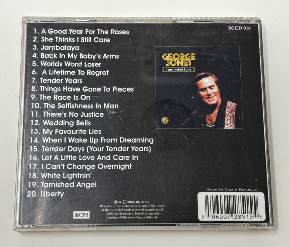 George Jones - I Am! What I Am CD 2003 | eBay