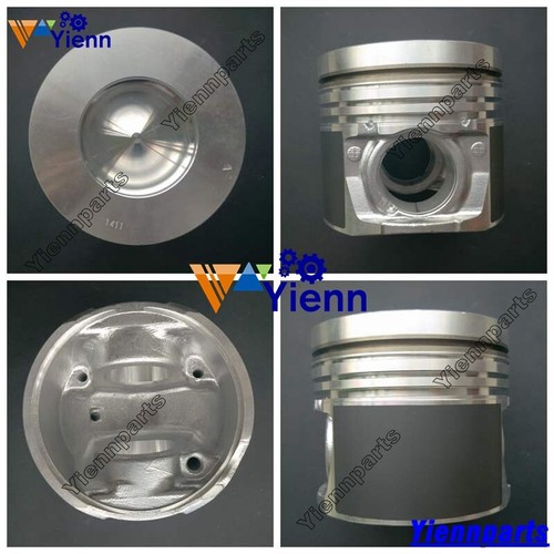 4HK1 4HK1TC Piston Kit With Ring Set For Isuzu Engine CHEVROLET NPR NQR ...