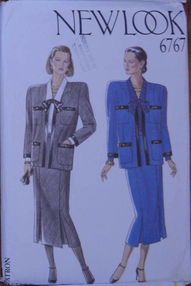 New Look Sewing Patterns Women's Multi-sized 8-18 Bust 34-44 +Handbags ...