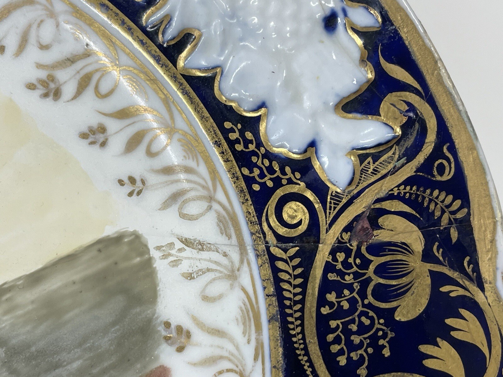 Antique New Hall China English Bone China Plates, Tours of Dr. Syntax ...
