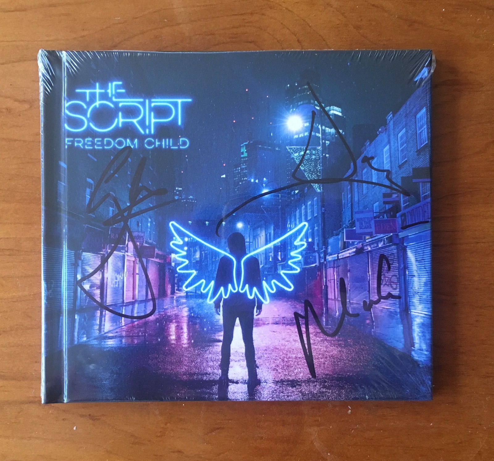 The Script Freedom Child DELUXE CD ALBUM Autographed SIGNED SEALED With ...