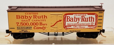 Micro-Trains N 058 00 221 Nestle Baby Ruth #7 Wood-Sheathed Ice Reefer ...