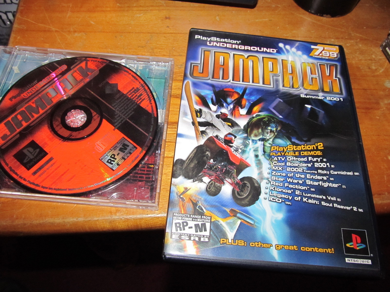 PlayStation Underground Jampack: Summer 2000 & 2001 711719714927| eBay