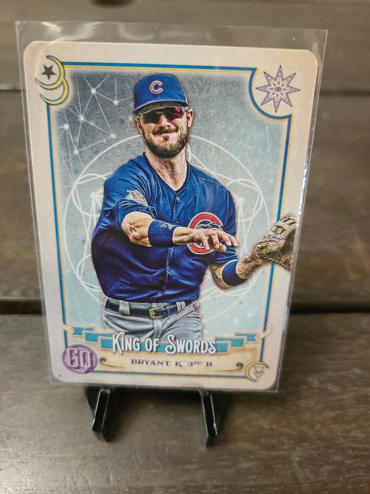 2020 Topps Gypsy Queen Kris Bryant Tarot of the Diamond King of Swords ...