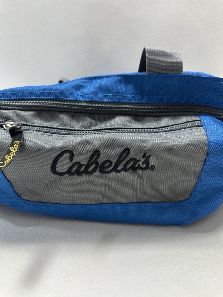 Cabela's Catch All Gear Bag Blue Canvas Duffle Tote Travel Fishing ...