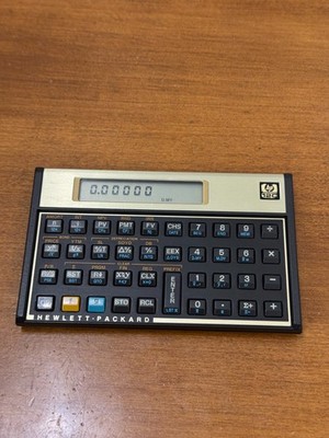 HP 12C Financial Calculator Hewlett Packard With Batteries. | eBay