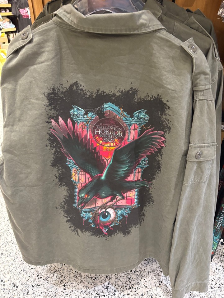 Universal Studios HHN 2025 Logo Jacket Adult LARGE | eBay