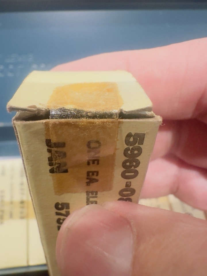 NOS GE Electron Tube JAN 5751 New Old Stock Sealed | eBay