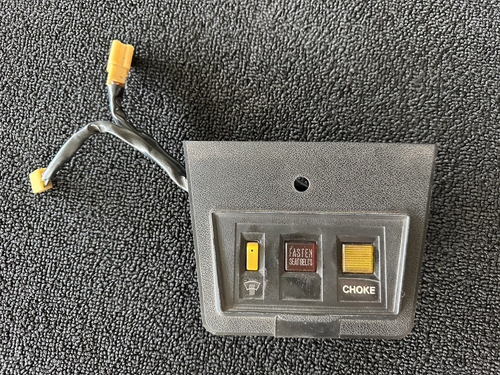 Datsun 240Z 1972-1973 Center Console Fuse Cover Panel w/Switch and ...