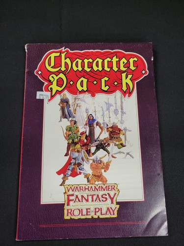 Games Workshop Warhammer Fantasy Roleplay WFRP Character Pack Rare ...