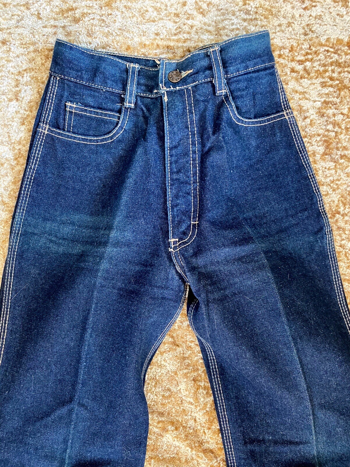 Vintage High Rise Straight Leg Jeans | Dark Wash | An… - Gem