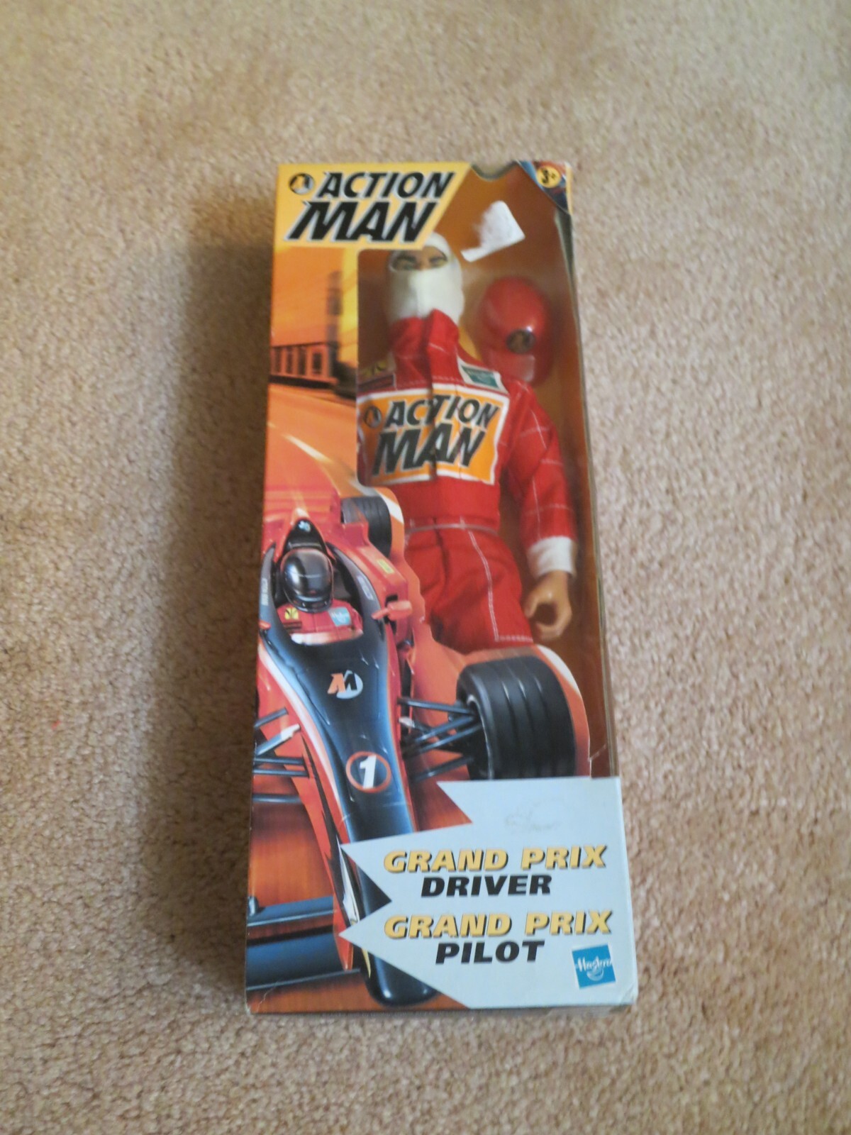 HASBRO Action Man "Grand Prix Driver" 12" 1/6th Scale Action Figure ...