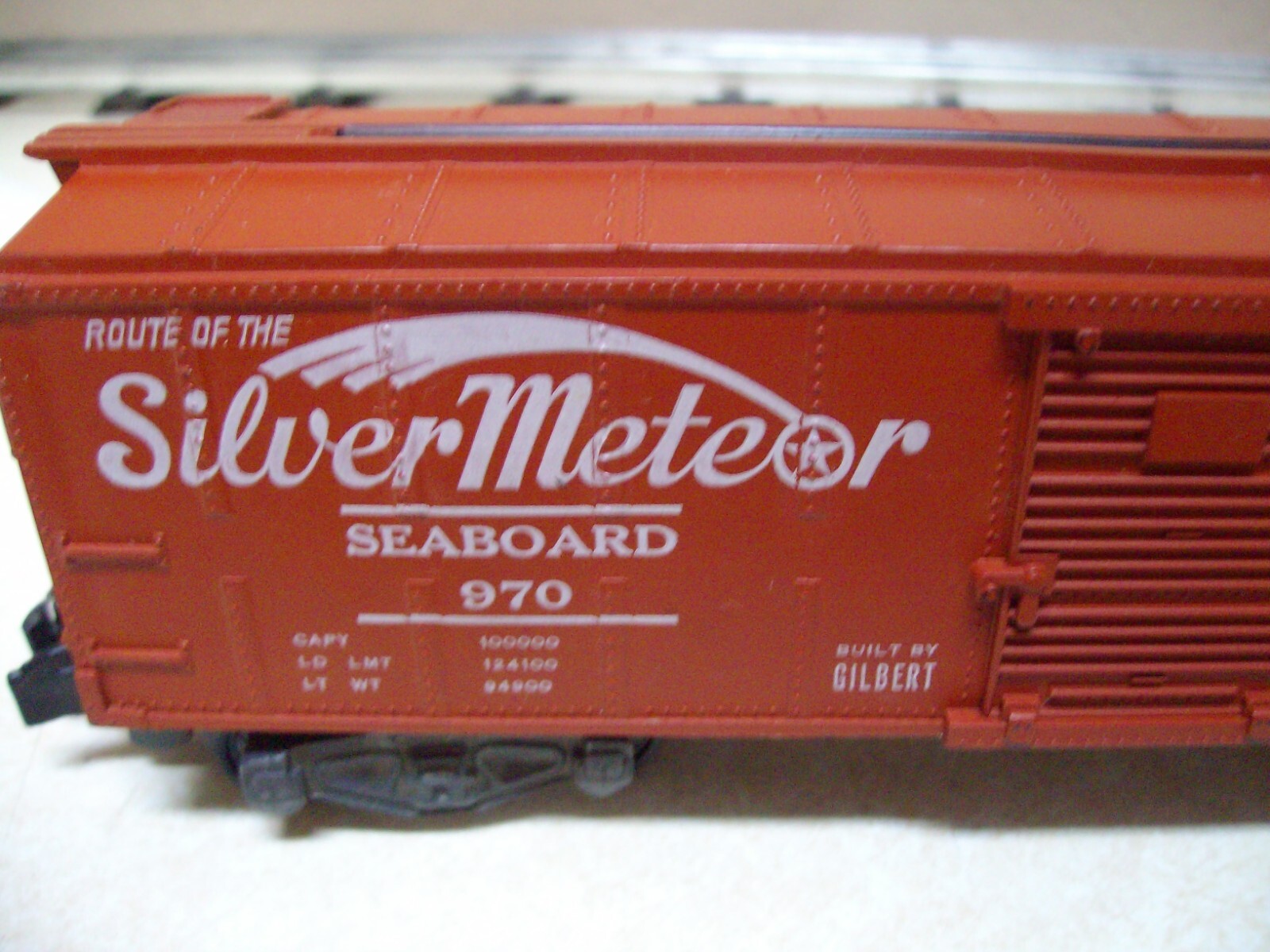 American flyer silver meteor operating boxcar #970 | eBay