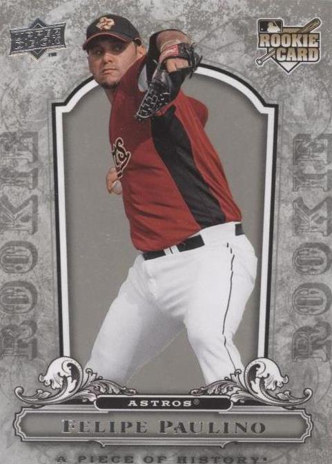2008 Upper Deck A Piece of History - Felipe Paulino #120 (RC) for sale ...