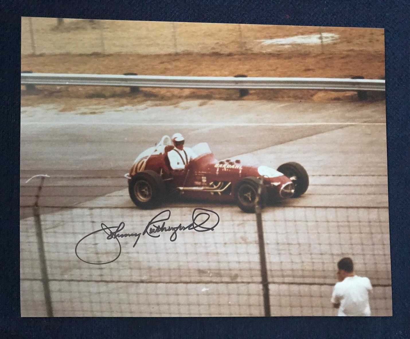 Johnny Rutherford Signed Indy 500 Indianapolis 8 X 10 Photo Autographed ...