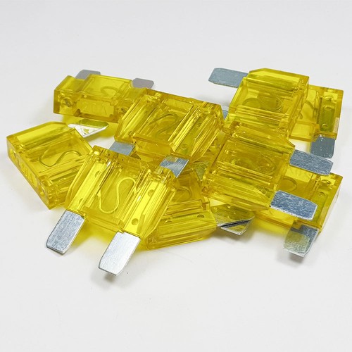 Maxi Blade Fuses Yellow 20 Amp 20A Amps A Car Van Bike Fuse All ...