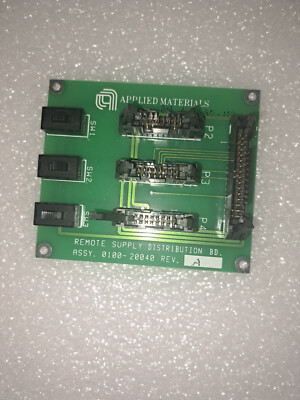 0100-20040 AMAT APPLIED MATERIALS REMOTE SUPPLY DISTRIBUTION BD. | eBay