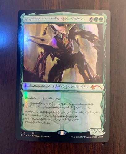 MTG Foil (Vorinclex, Voice of Hunger) Secret Lair Phyrexian Praetors ...