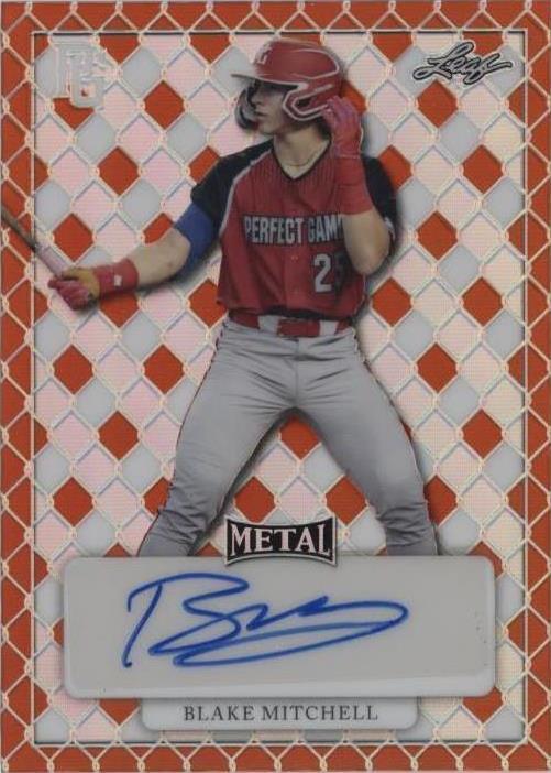 2022 Leaf Perfect Game All-American Classic - Metal Autographs Blake ...