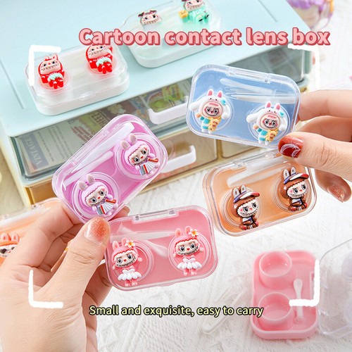 Portable Eye Contacts Case Beauty Pupil Storage Box With Wearing Stick ...