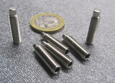 Stainless Dog Point Set Screws, Extended Tip, M5 x 0.8 x 20 mm Length ...