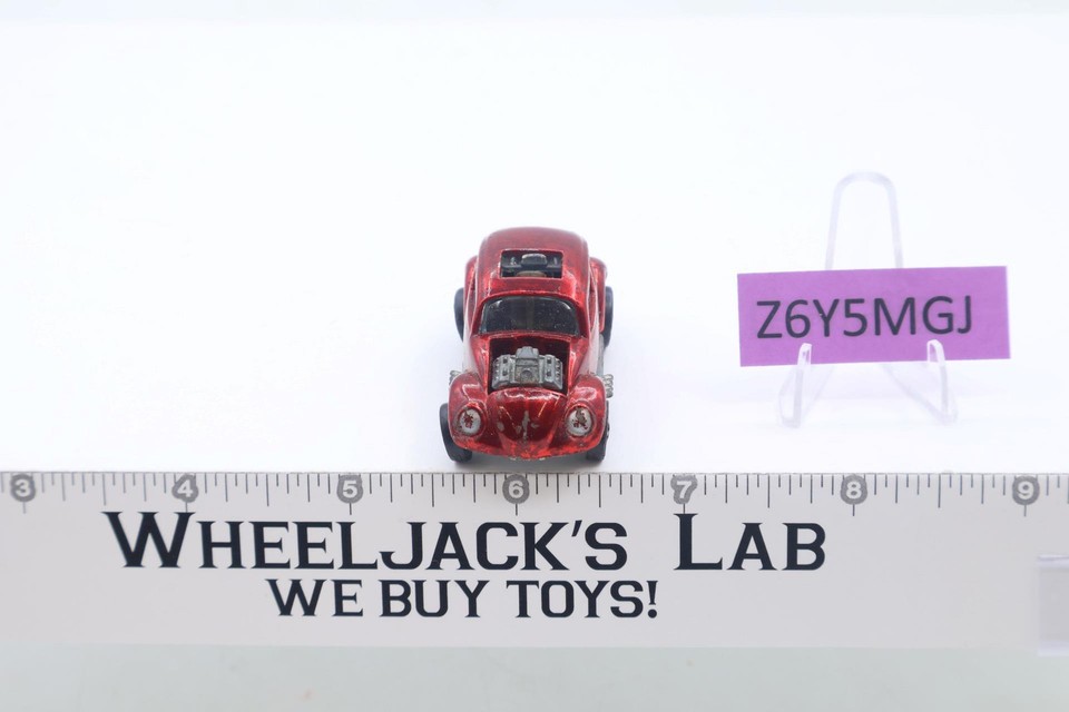 Custom Volkswagen Spectraflame Red 1967 Hot Wheels Mattel Vintage ...