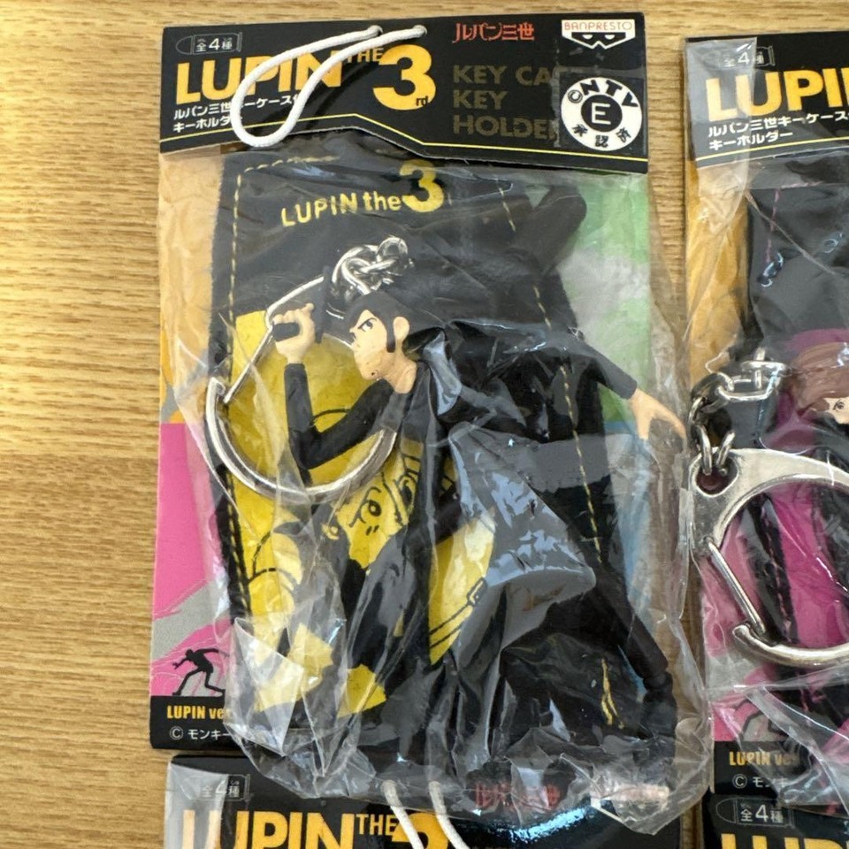 Lupin the Third Key Holder with Key Case Vintage Unopened Rare Anime ...