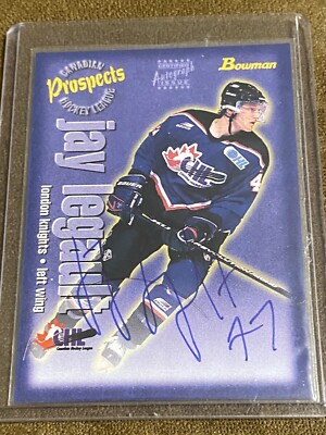 1997-98 Bowman Prospects “Autograph” Jay Legault #148 | eBay