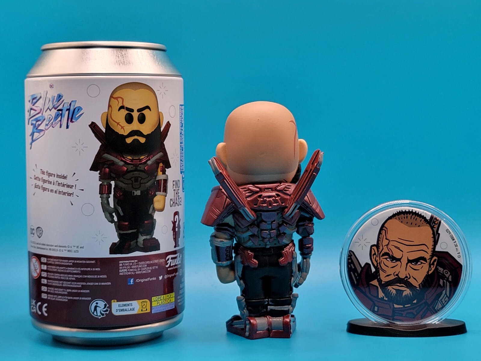 Funko Soda Carapax in Armor Common Figure + SPD Soda Kit Pog Protector ...