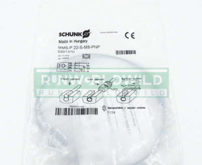 1PCS NEW FOR SCHUNK Proximity Sensor MMS-P22-S-M8-PNP 0301370 | eBay