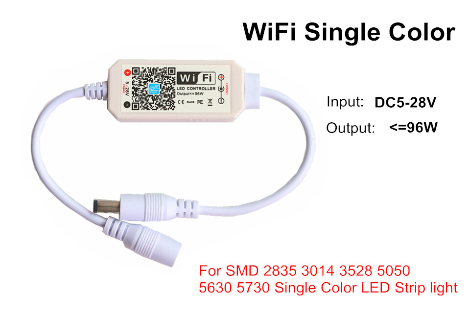 Magic Home DC5V 12V 24V Wireless WiFi Bluetooth Controller,RGB/RGBW IR ...