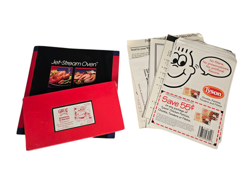 Nesco American Harvest Jet Stream Oven JS-3000T ~ Sealed VHS & Recipe ...