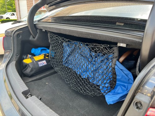 Rear Trunk Cargo Net Envelope Vertical Style Mesh for Acura TLX 2015 ...