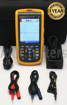 Fluke 123B Industrial ScopeMeter Dual-Input 20MHz HandHeld Oscilloscope ...