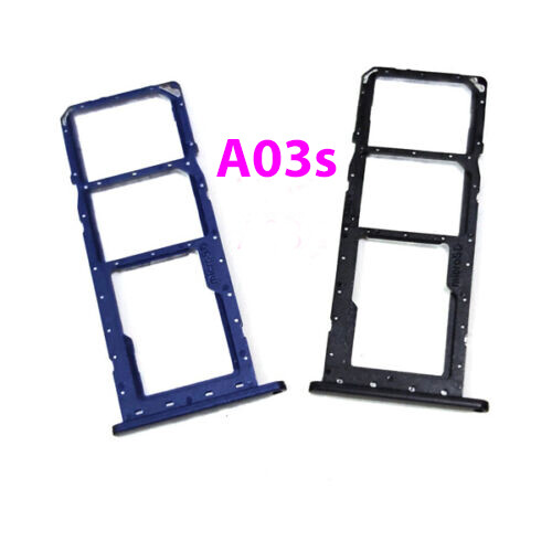 Samsung Galaxy A03s SM-A037F Dual Sim Tray & SD Card Slot Holder Reader ...