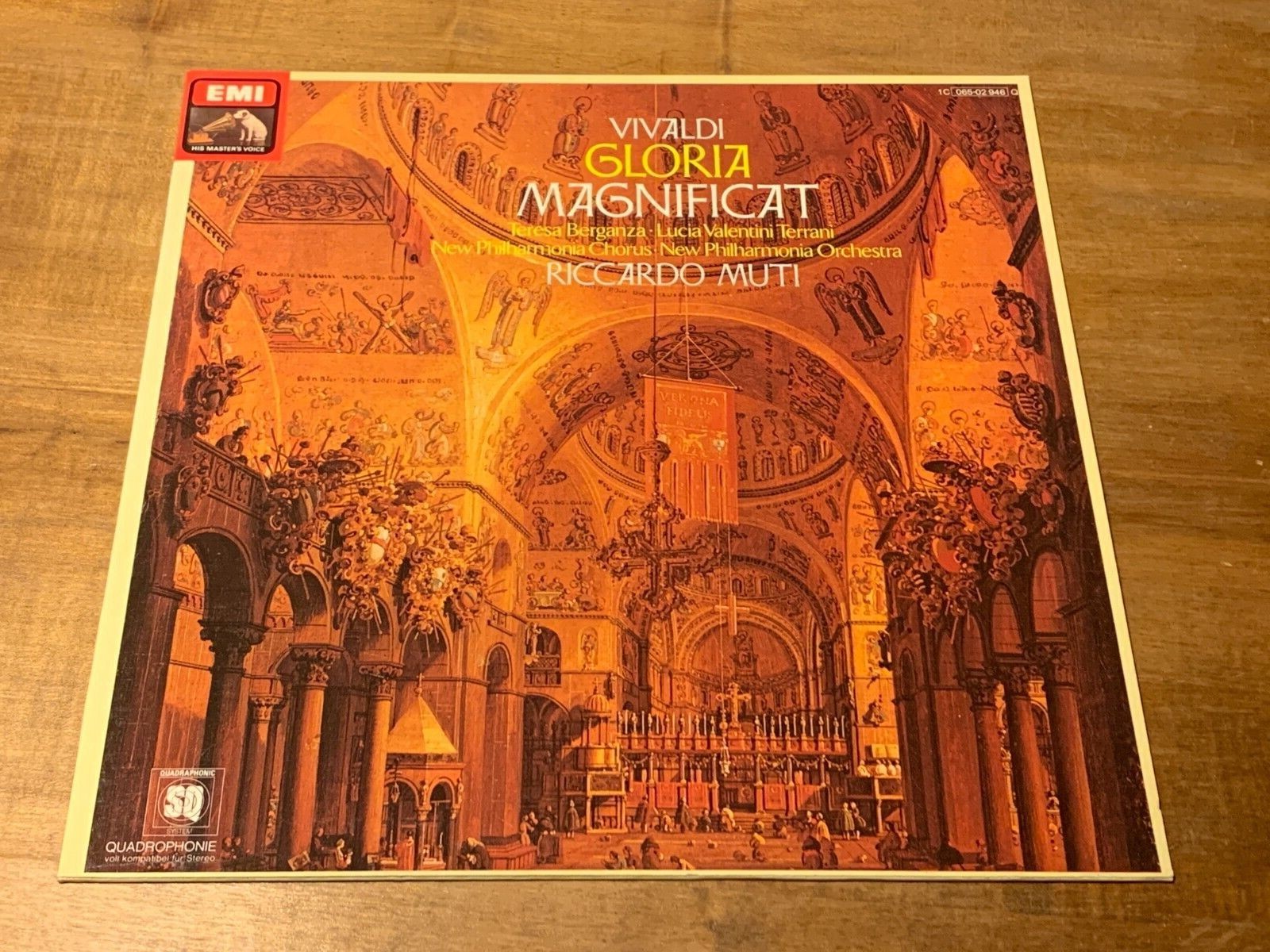 Vivaldi Gloria Magnificat RICCARDO MUTI Original 1977 EMI LP NM ...