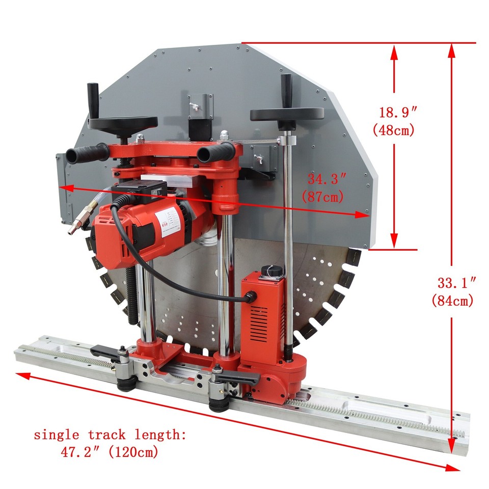 Wall Cutting Machine Concrete Wall Cutter 220V Quickly Disassemble ...