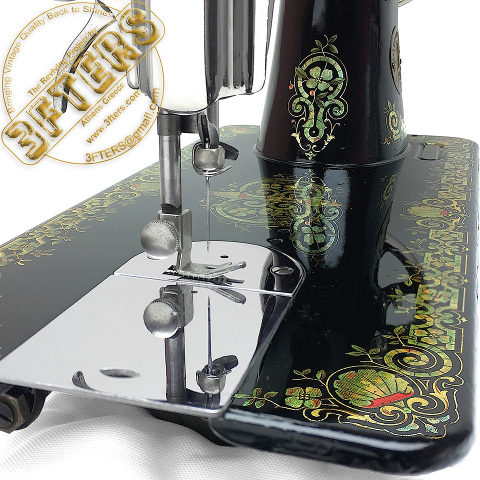 SINGER 15 TIFFANY Sewing Machine Restored & Serviced by 3FTERS | eBay