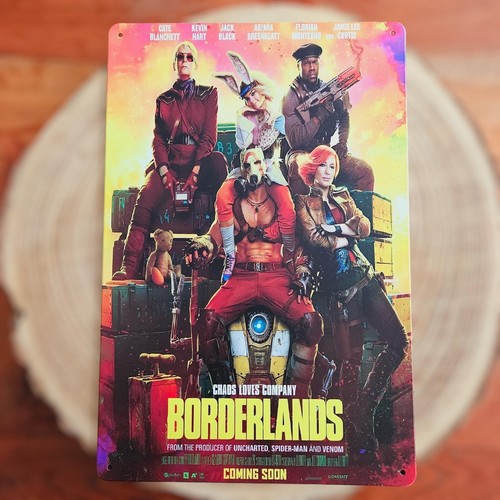 🍀 Blechschild Metallschild Gaming Movie Film Borderlands Tin Sign | eBay.de