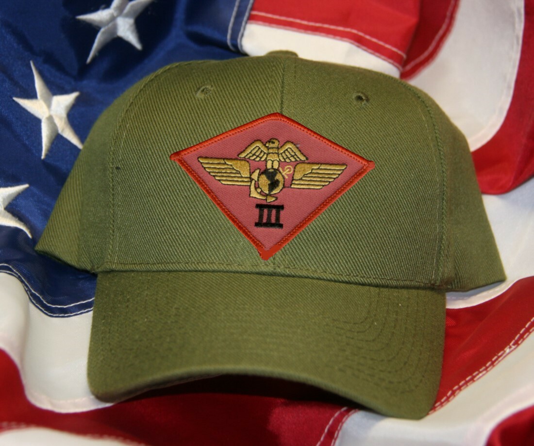 3RD MARINE AIR WING HAT PATCH CAP 3D MAW US MARINE MCAS EL TORO MIRAMAR ...