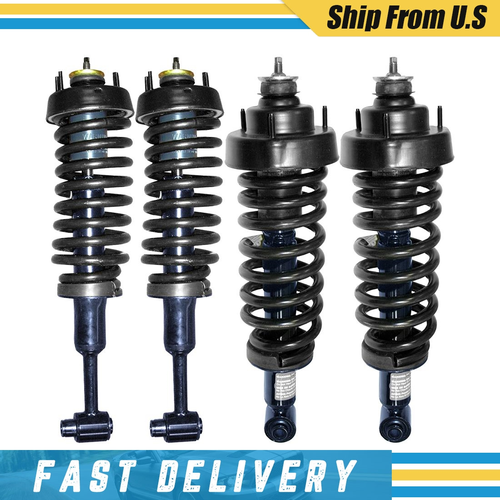 For Ford Explorer 02-03 Front & Rear Shocks Struts w/ Coil Springs Kit ...